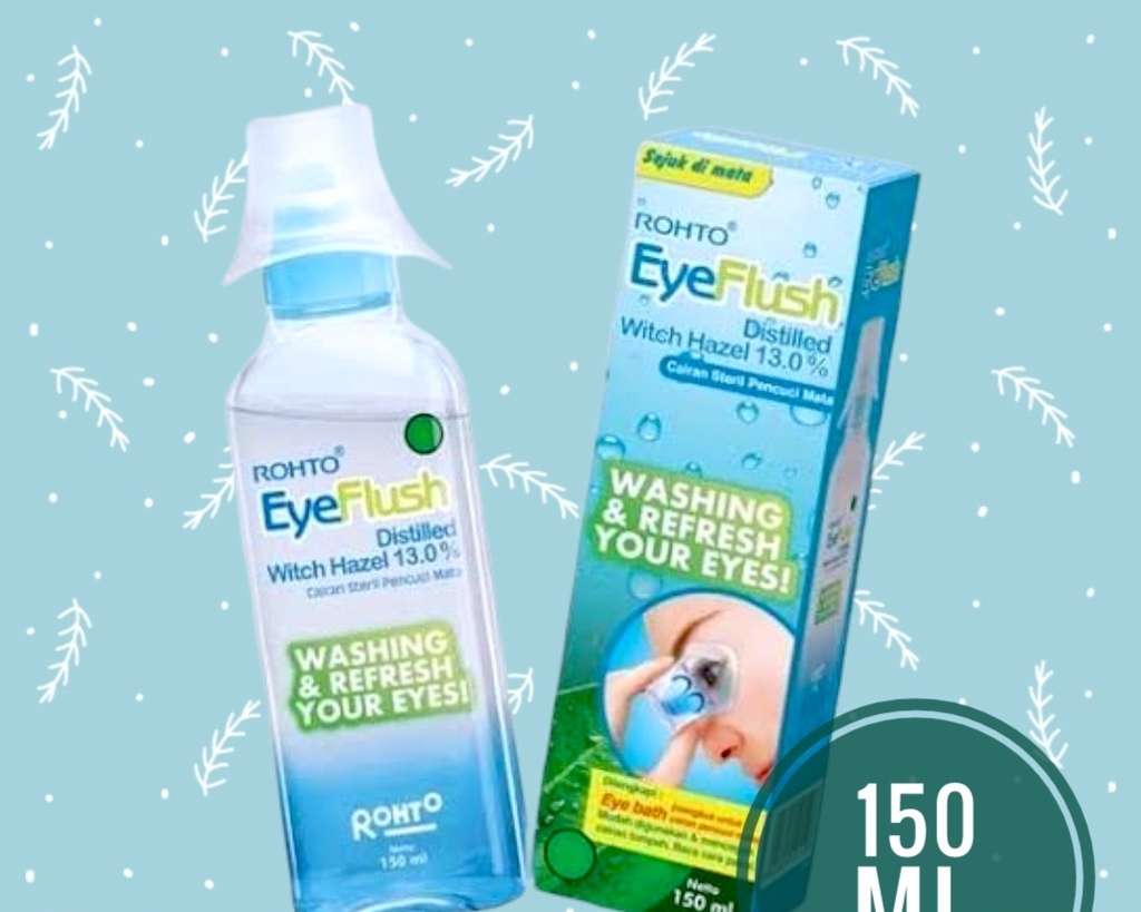ROHTO EYE FLUSH CAIRAN PENCUCI MATA 150 ML | Lazada Indonesia