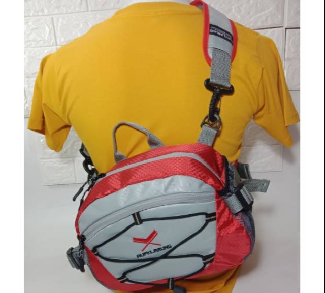 TAS SELEMPANG PRIA OUTDOOR TRACKING 2 IN 1 AUFKLARUNG ADVENTURE ...