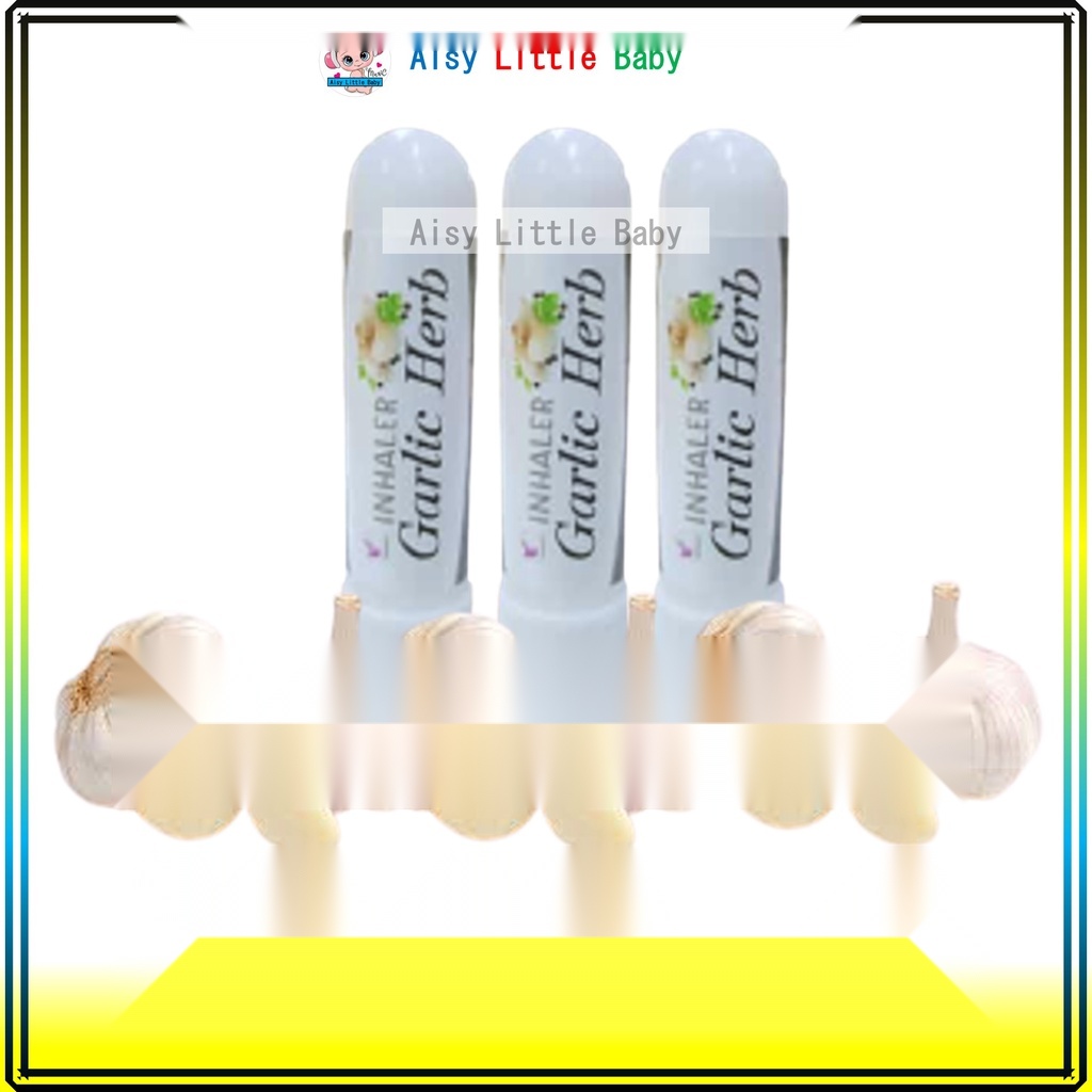 INHALER GARLIC HERB + 🎁 selsema batuk kahak bersin sakit hidung gatal ...