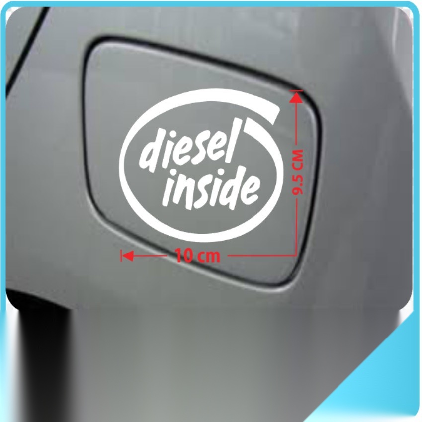FUEL TANK STICKER ( DIESEL INSIDE ) DECALS | Lazada PH