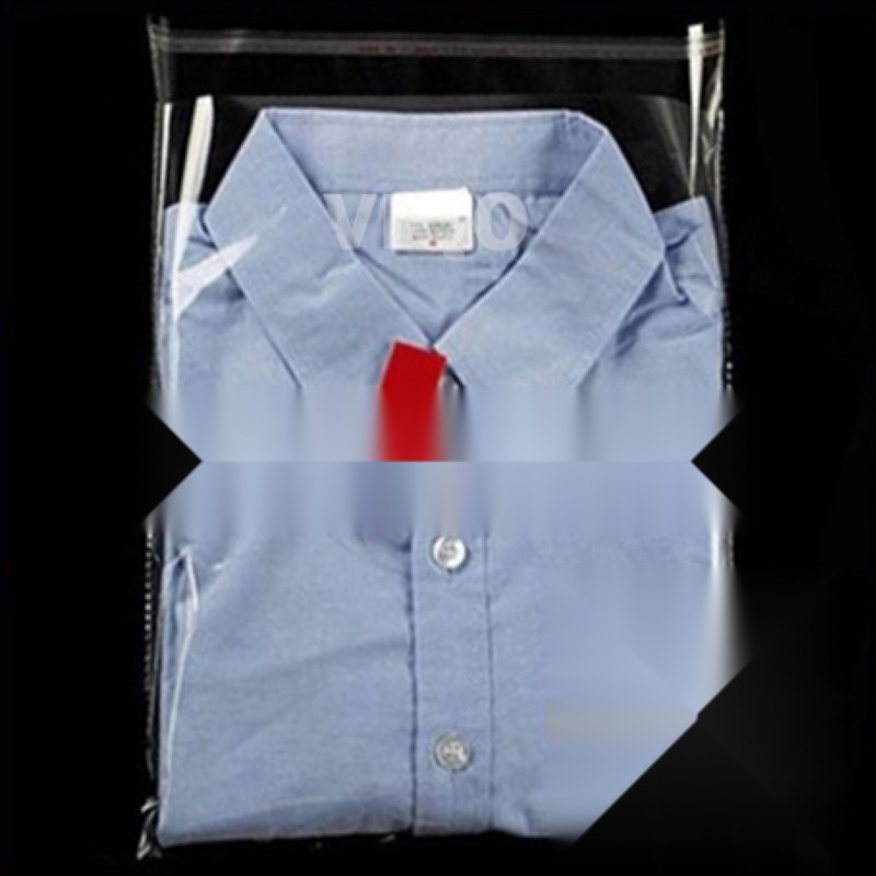 OPP Plastic Bag for Clothes and Packaging Transparent With Adhesive ...