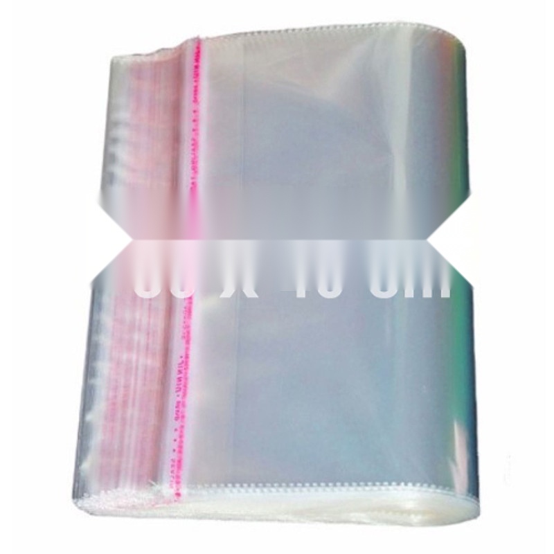 OPP Plastic Bag for Clothes and Packaging Transparent With Adhesive ...