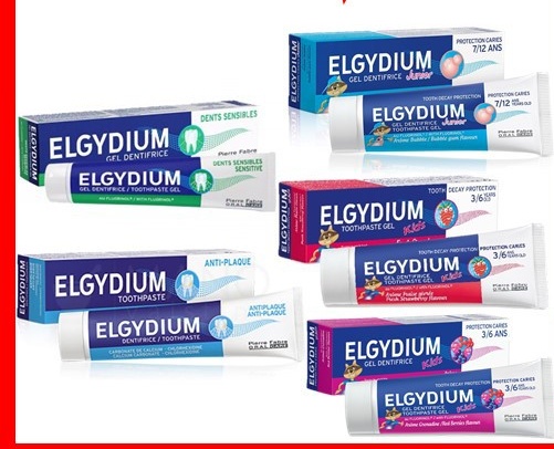 Elgydium Anti-plaque Toothpaste /Sensitive Toothpaste /Junior Bubble ...